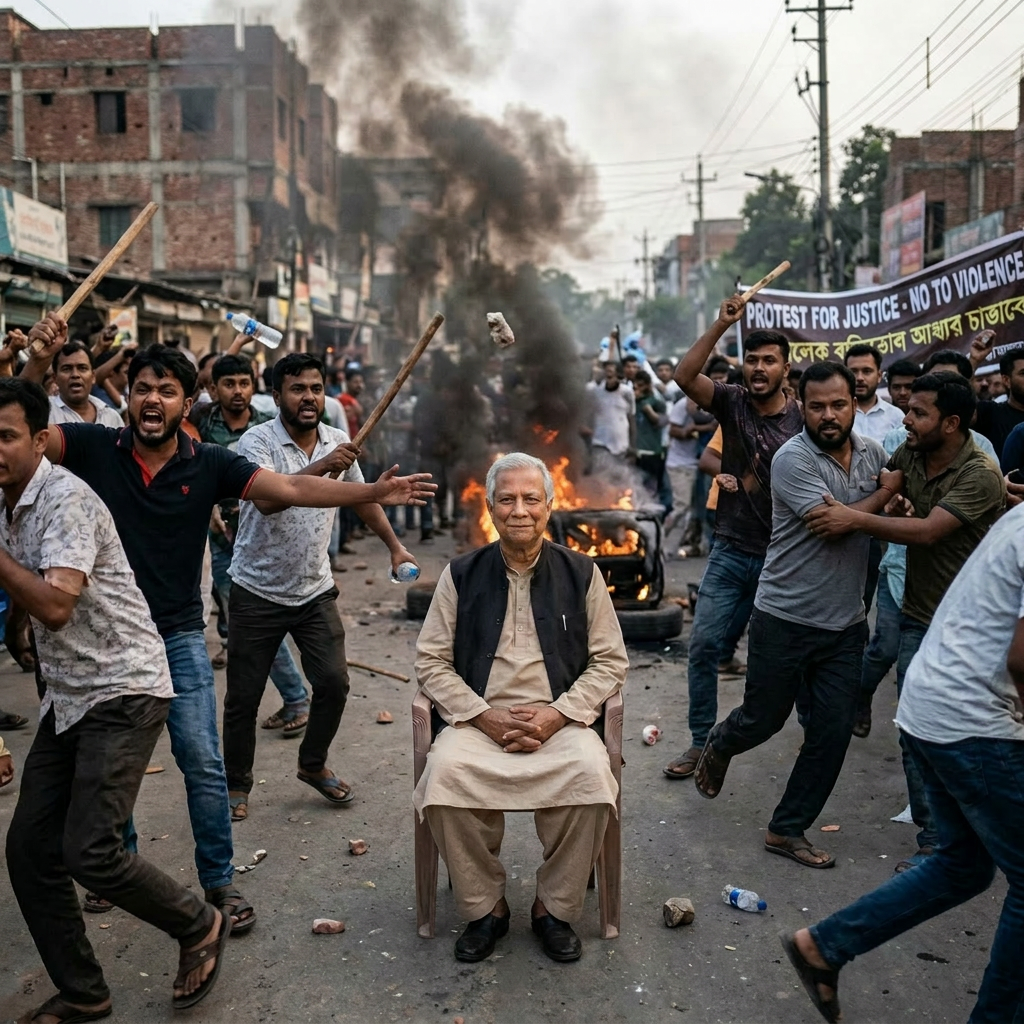 Bangladesh’s Missed Moment: How Yunus’s Hesitation Let Mob Violence ...
